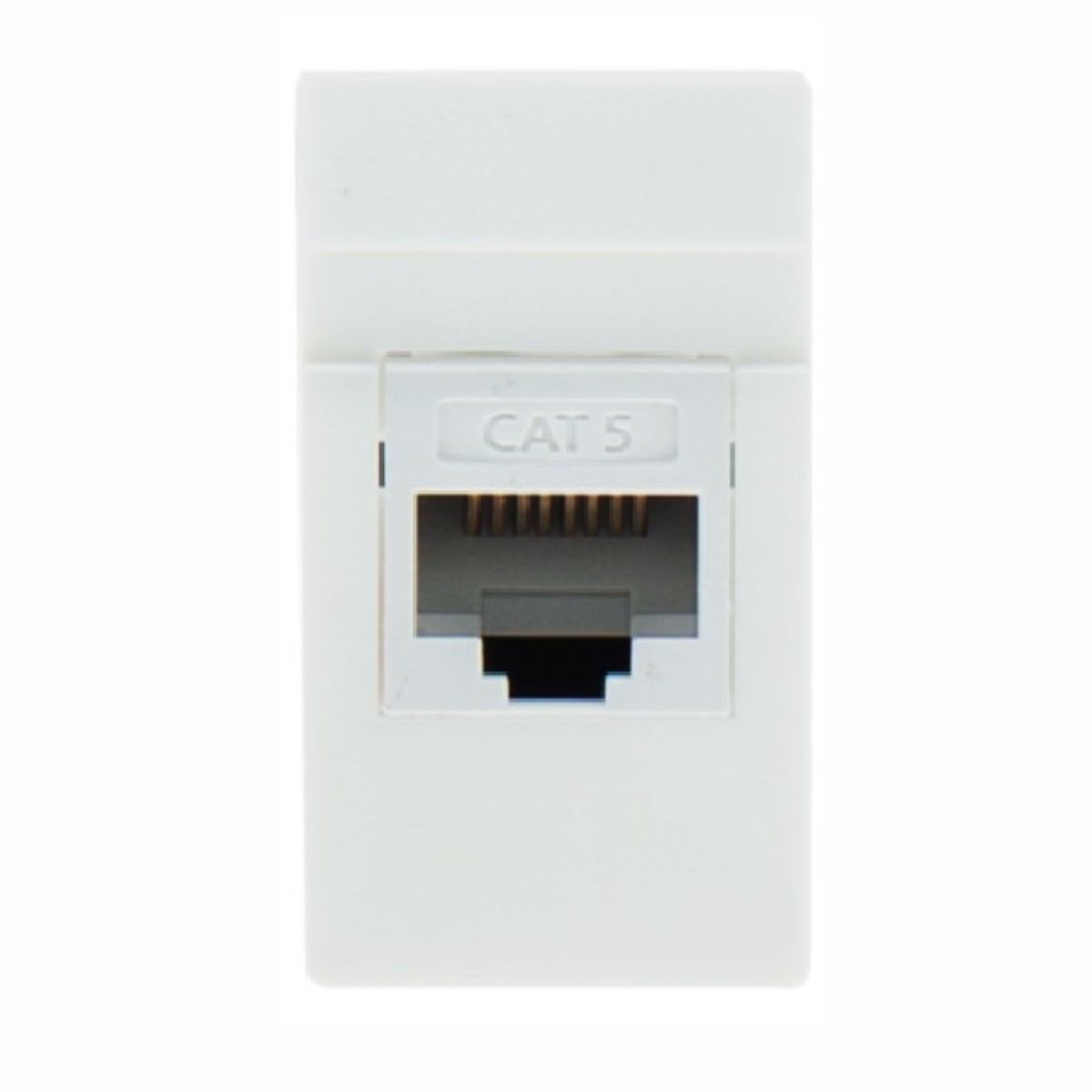 Modulo de Red RJ45 Cat 5e Marfil | Leviton Cien – Lumi Material Electrico