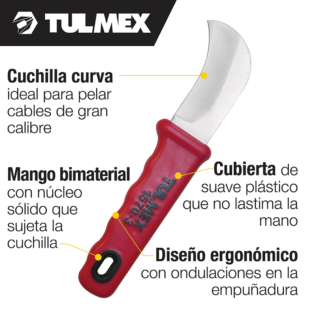 Cuchilla Curva de 7 plg – Lumi Material Electrico