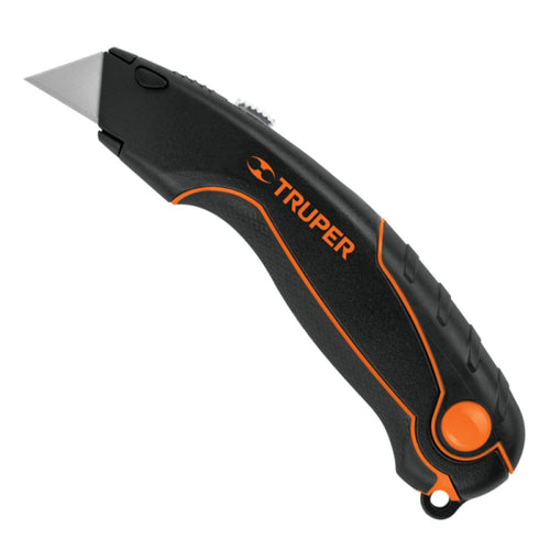 Navaja retractil de 7 pulgadas, con cuerpo de aluminio, TRUPER. – Lumi ...