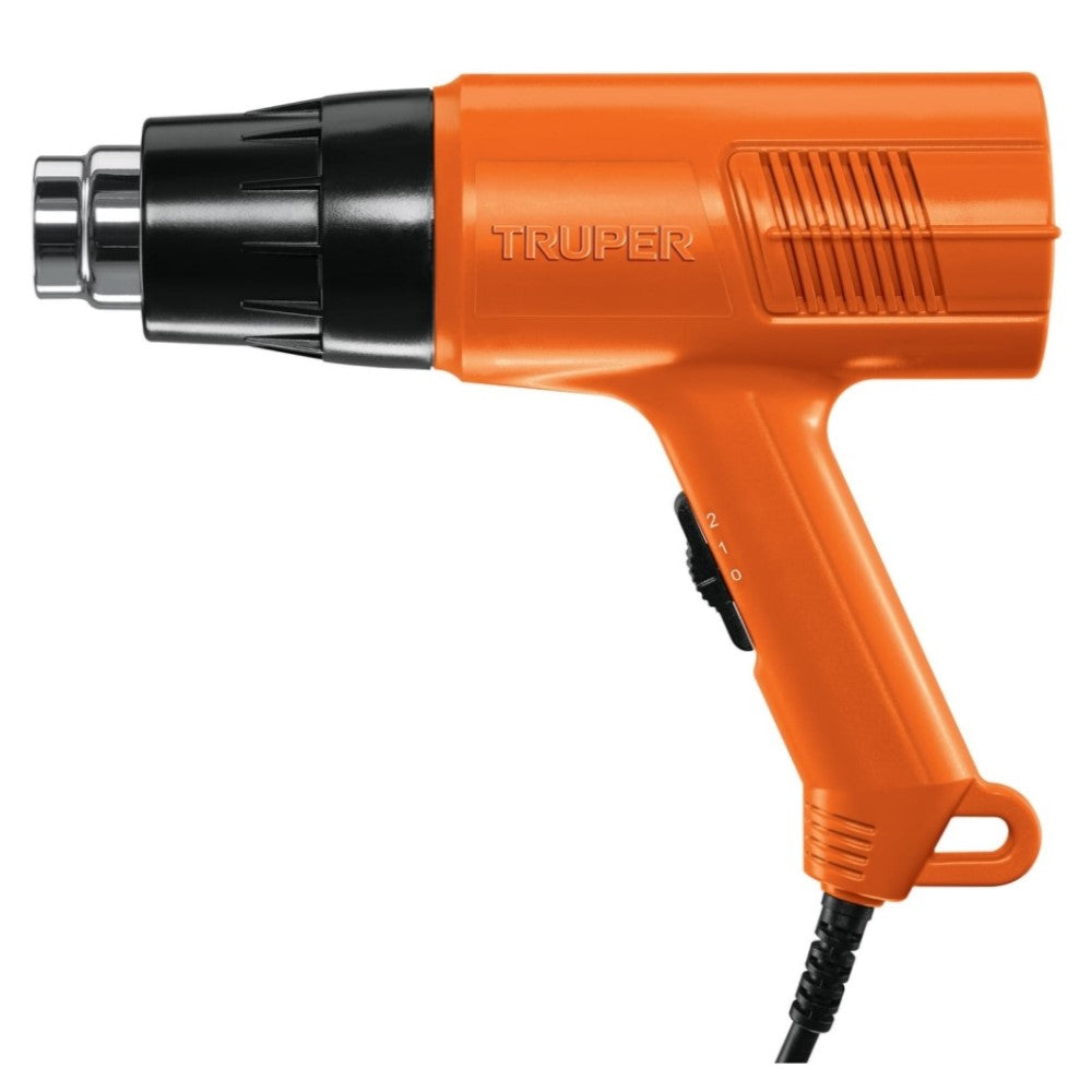 Pistola de calor de 1500W, profesional, 2 niveles de temperatura y flujo variable, TRUPER ...