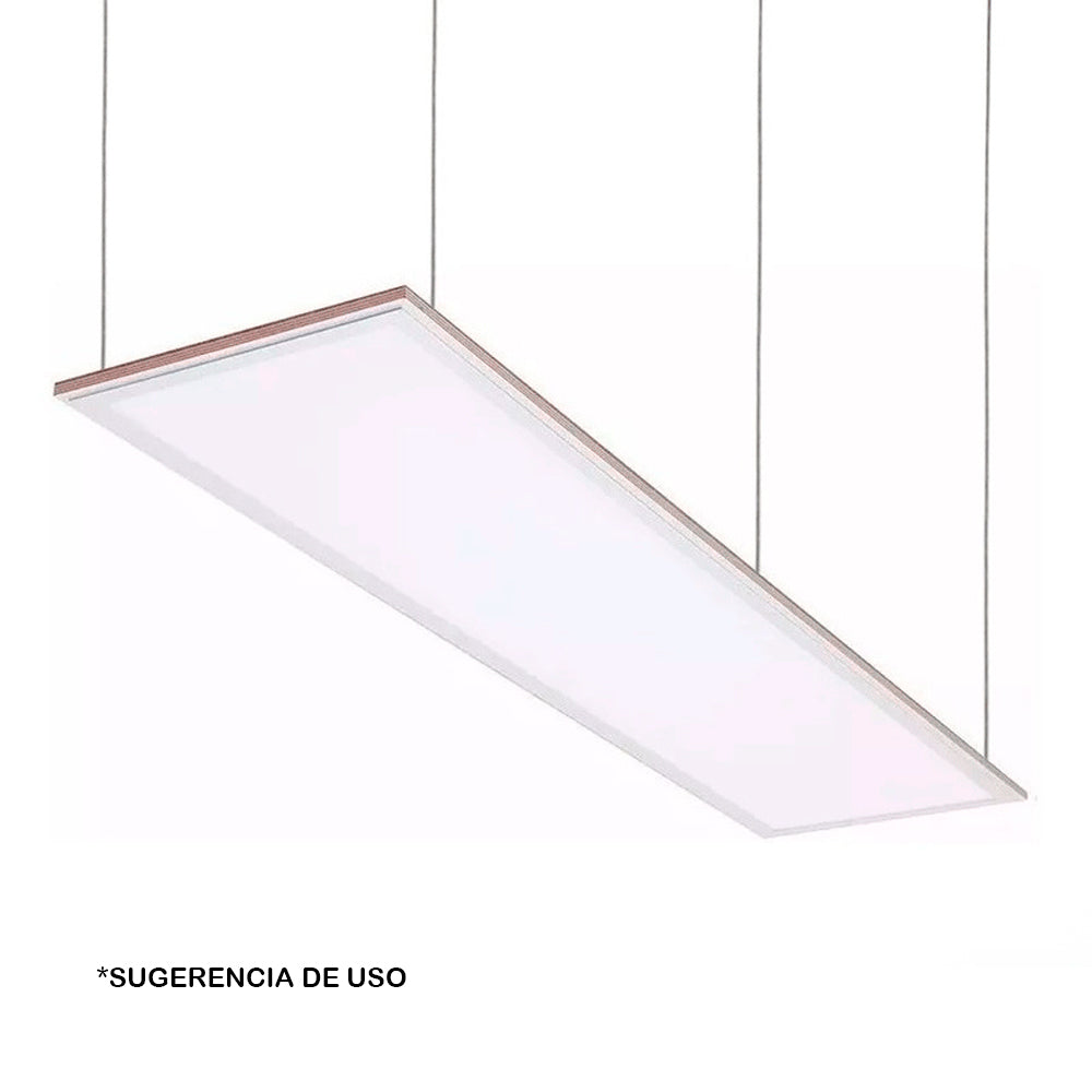 Panel de led 54 W 600x1200 mm luz blanco neutro terminado blanco – Lumi ...