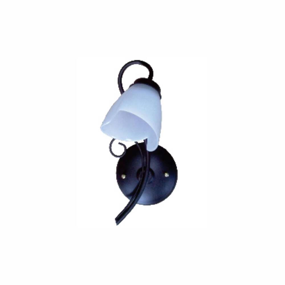 Arbotante 1 luz con pantalla cortada blanco liso marca guzman – Lumi ...