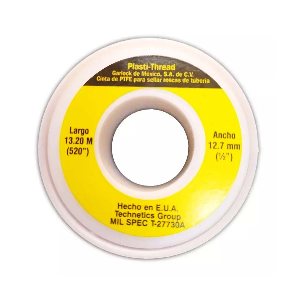 Cinta aislante de teflon PTFE MIL SPEC T-27730A GARLOCK – Lumi Material ...
