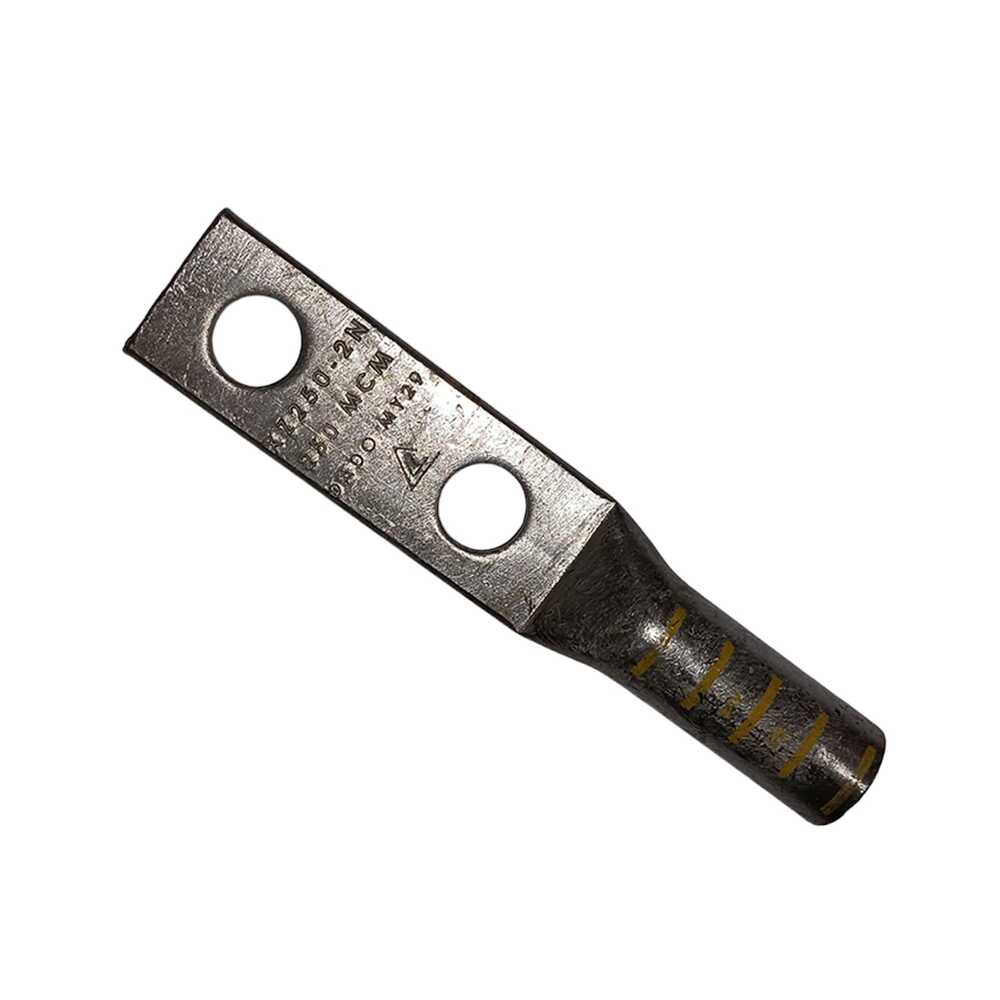 Terminal cañon largo doble ojillo 1/2 pulgada calibre 250 MCM – Lumi ...