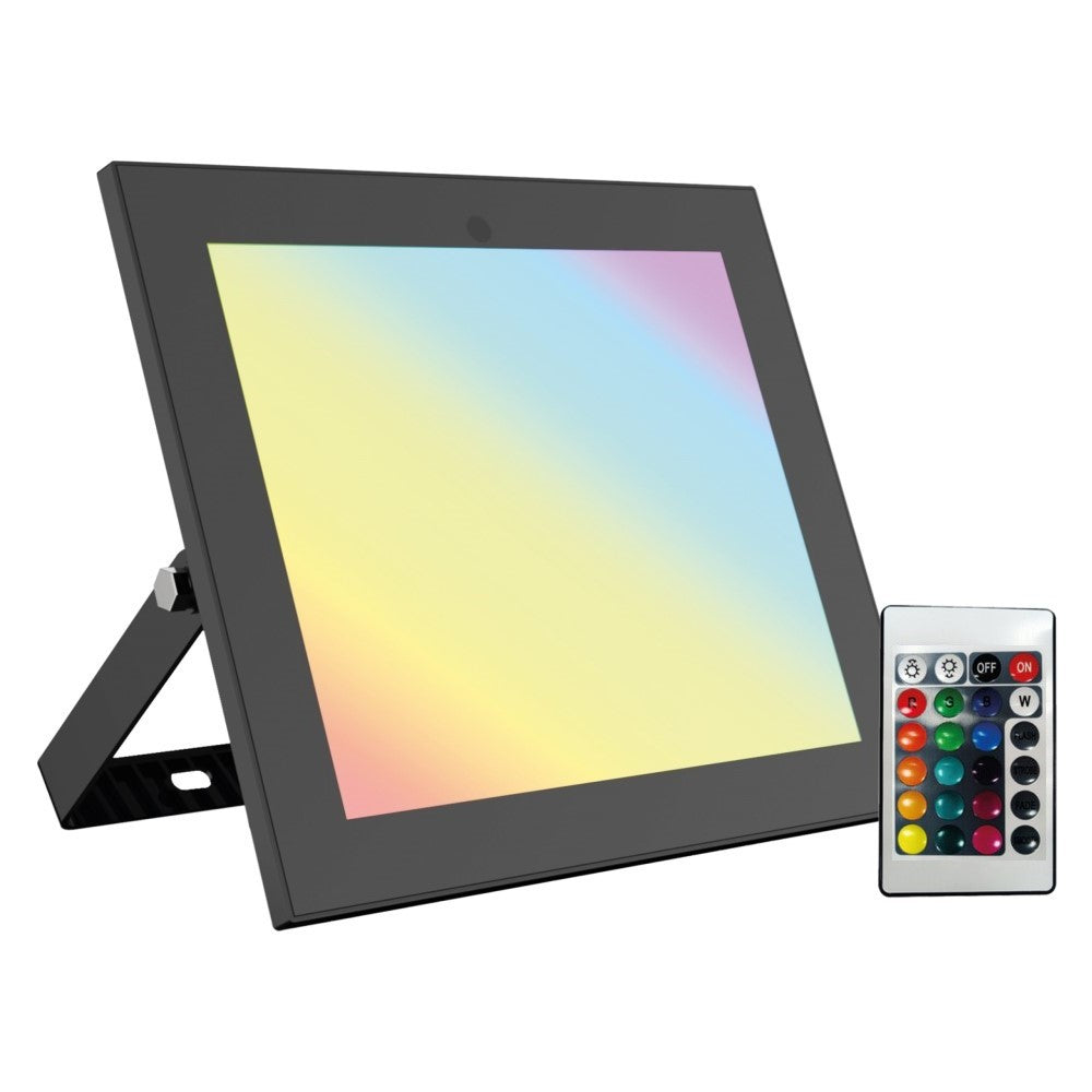 Reflector FLOODLIGHT RGBW, LED integrado de 50W, luz RGB atenuable y ...