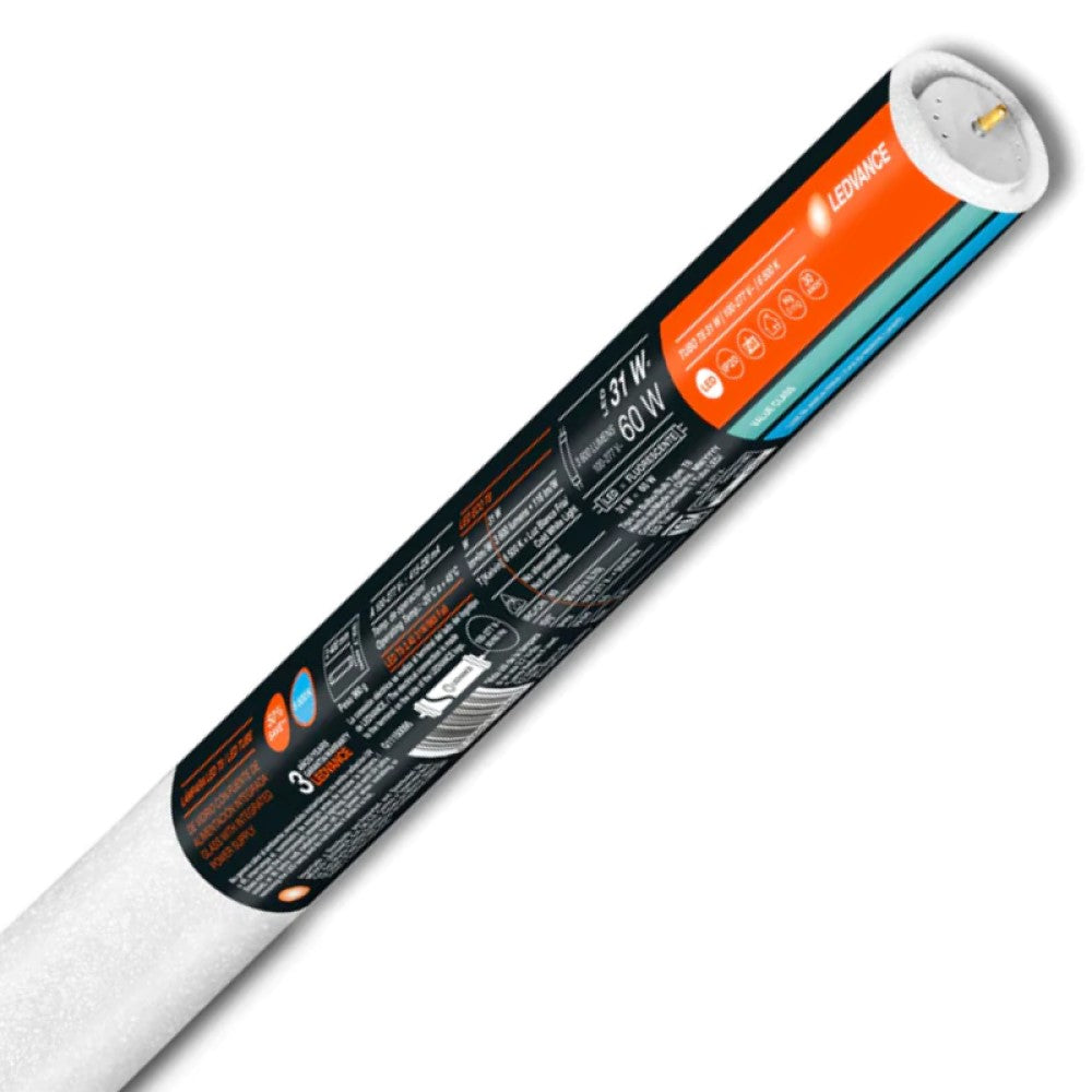 Lampara lineal LED TUBE T8, LED de 31W, no atenuable, luz calida, para ...