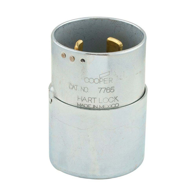 Enchufe de bloqueo estandar 50 A, industrial, 600 V CA 7765 Eaton ...