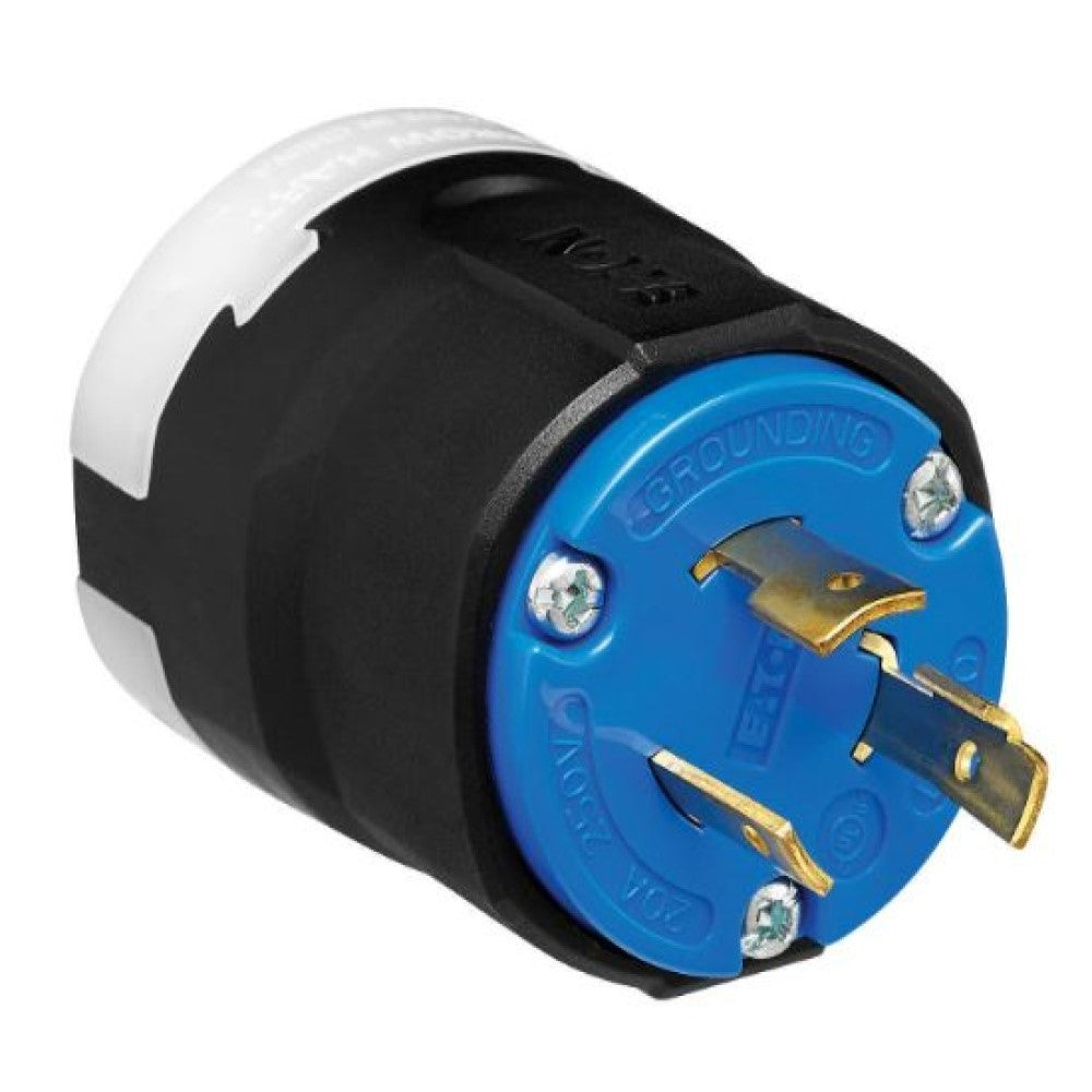 Clavija colgante de seguridad media vuelta con conexion a tierra, grado ...