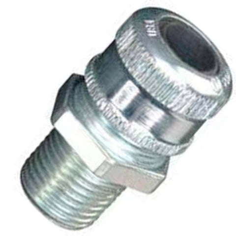 Conector Glándula de Aluminio 3/4 Pulgada | Libra CGM04 – Lumi Material Electrico