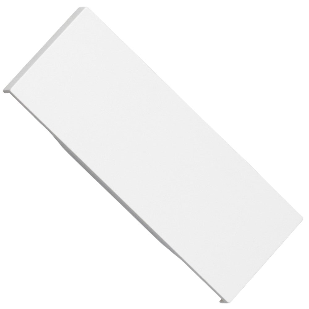 Cubretecla falso polo 1 modulo LIVING NOW, color blanco, modelo KW00 ...