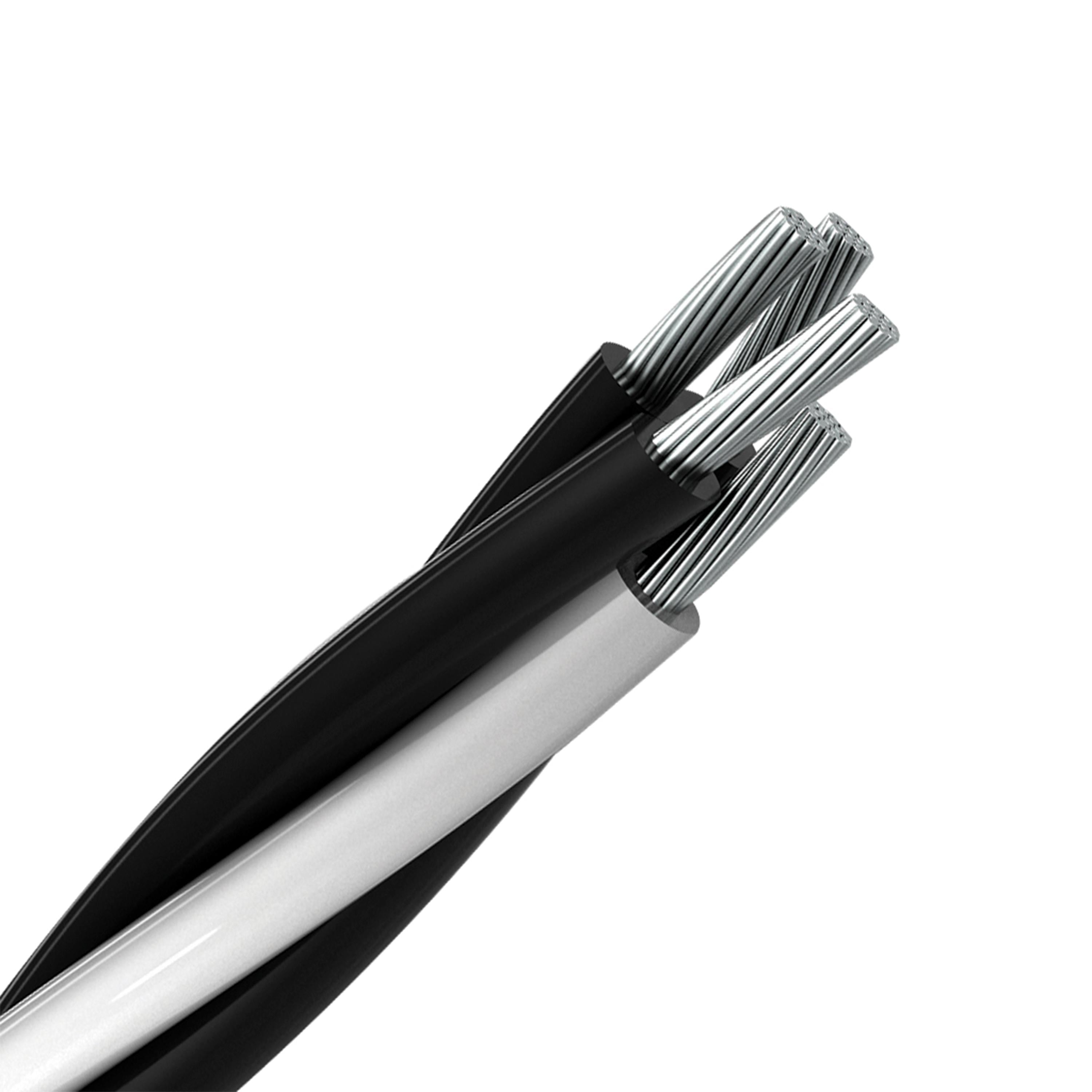 CABLE ALUMINIO XLPE-URD CFE (SUBTERRANEO) CAL. 2X1/0 + 1X2 600V VIAKON ...