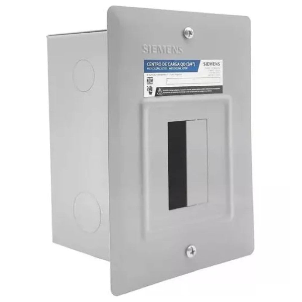 Centro de carga QD de 2 polos y 3 hilos MEX:D02ML2070S Siemens. – Lumi Material Electrico