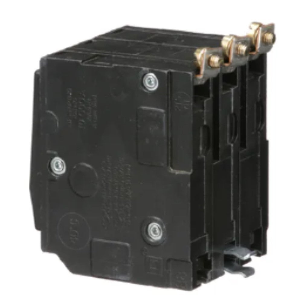 Interruptor termomagnetico QOB, 3 polos, 20A, 10kA, 120-240V, atornillable, color negro ...