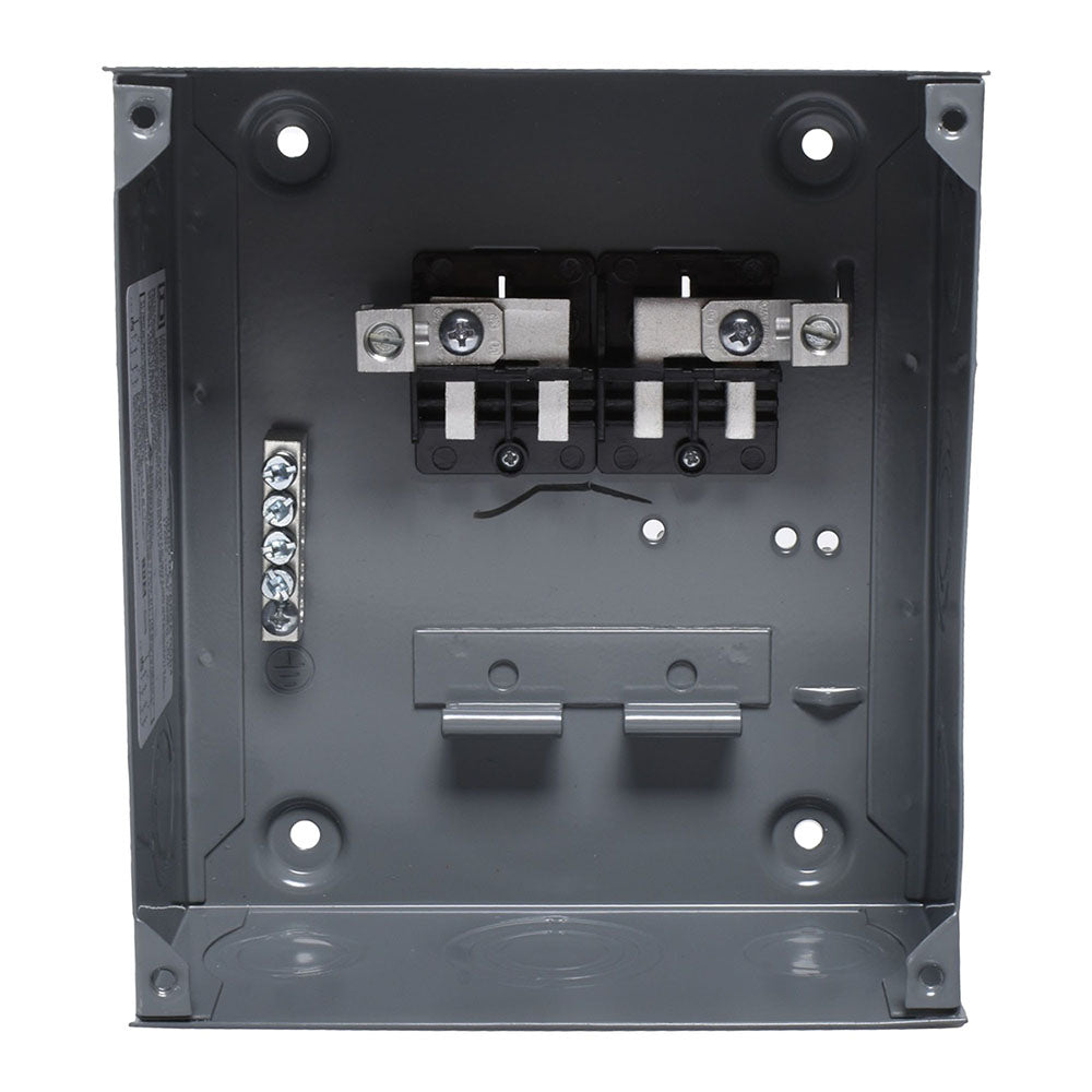 Centro de carga de zapatas principales SQUARE D, de 50A, 2 fases, 4 polos, NEMA1, para ...