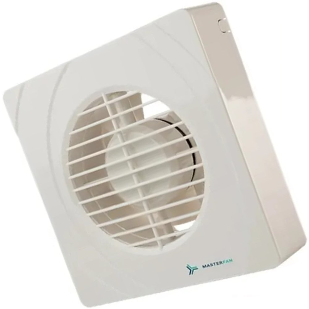 Extractor axial de 4" para empotrar, 90m3/HR, 13W, color blanco, TURBO ...